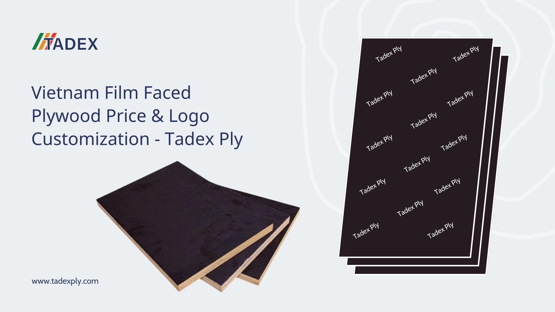 Vietnam Film Faced Plywood Price & OEM Logo Customization – Tadex Ply ...